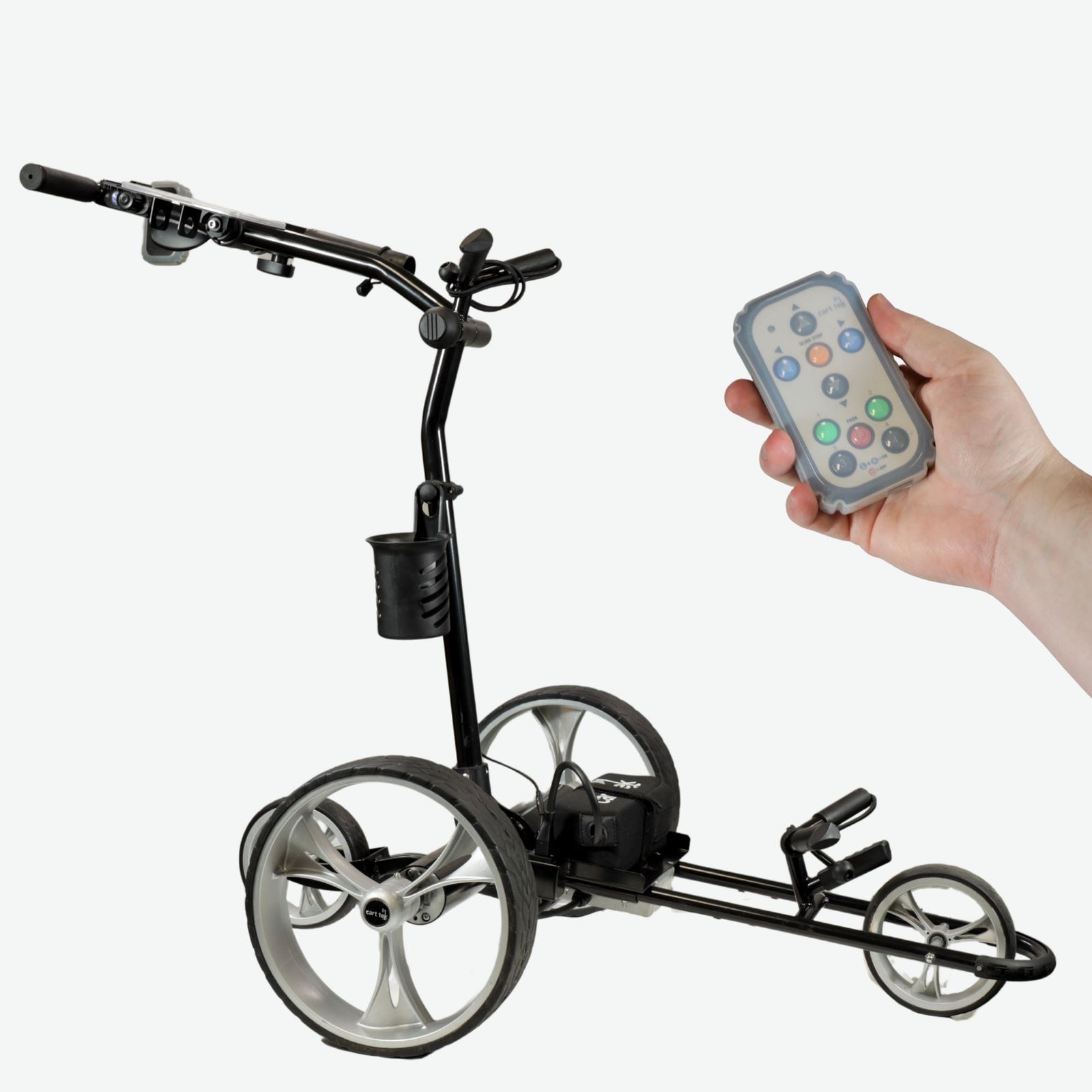 Premium Electric & Remote Golf Push Carts | Designed in USA | CartTek ...