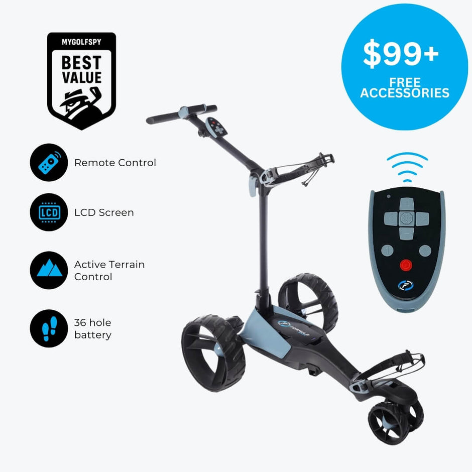Premium Electric & Remote Golf Push Carts | Designed in USA | CartTek ...