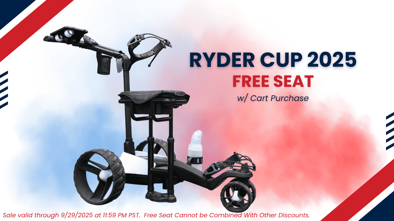 Premium Electric & Remote Golf Push Carts | Designed in USA | CartTek ...